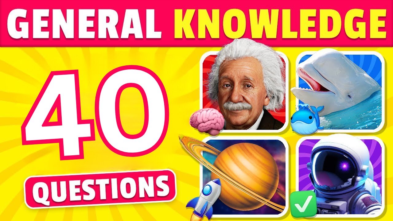 Test Your Brainpower 🧠🔥 | Ultimate 2024 General Knowledge Quiz - YouTube