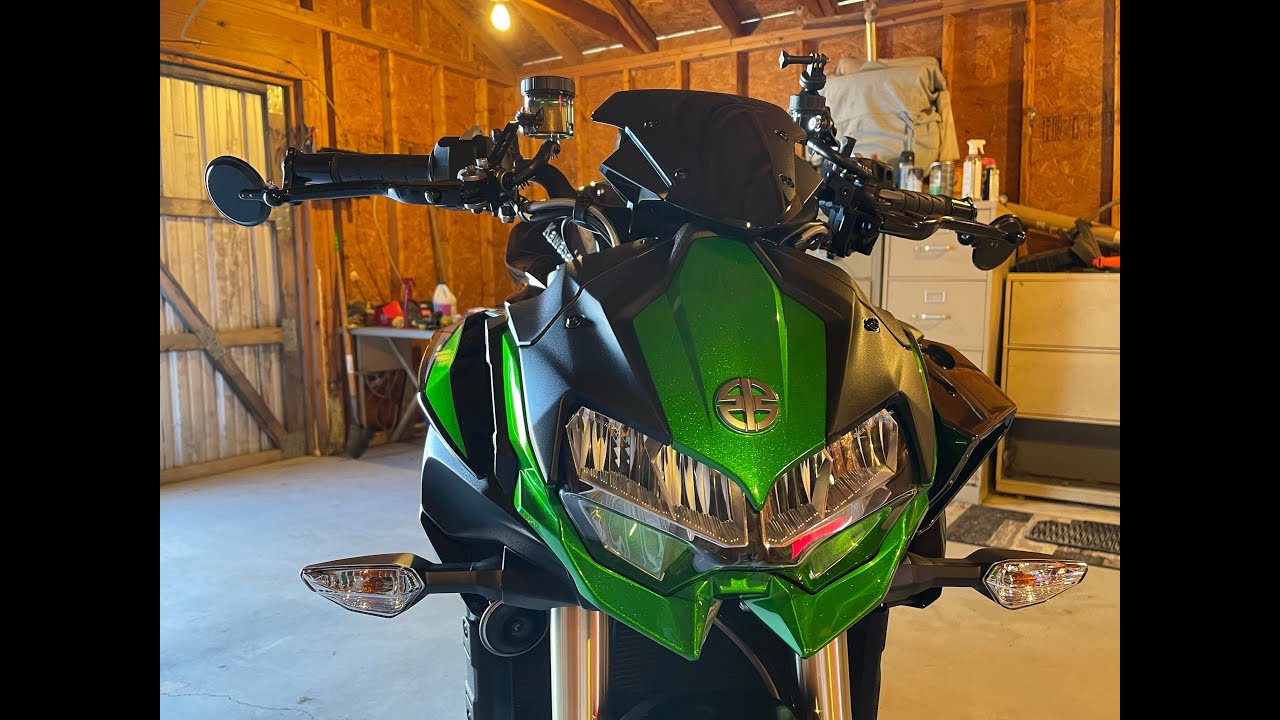 Kawasaki Z H2 Modifications FINISHED! - YouTube