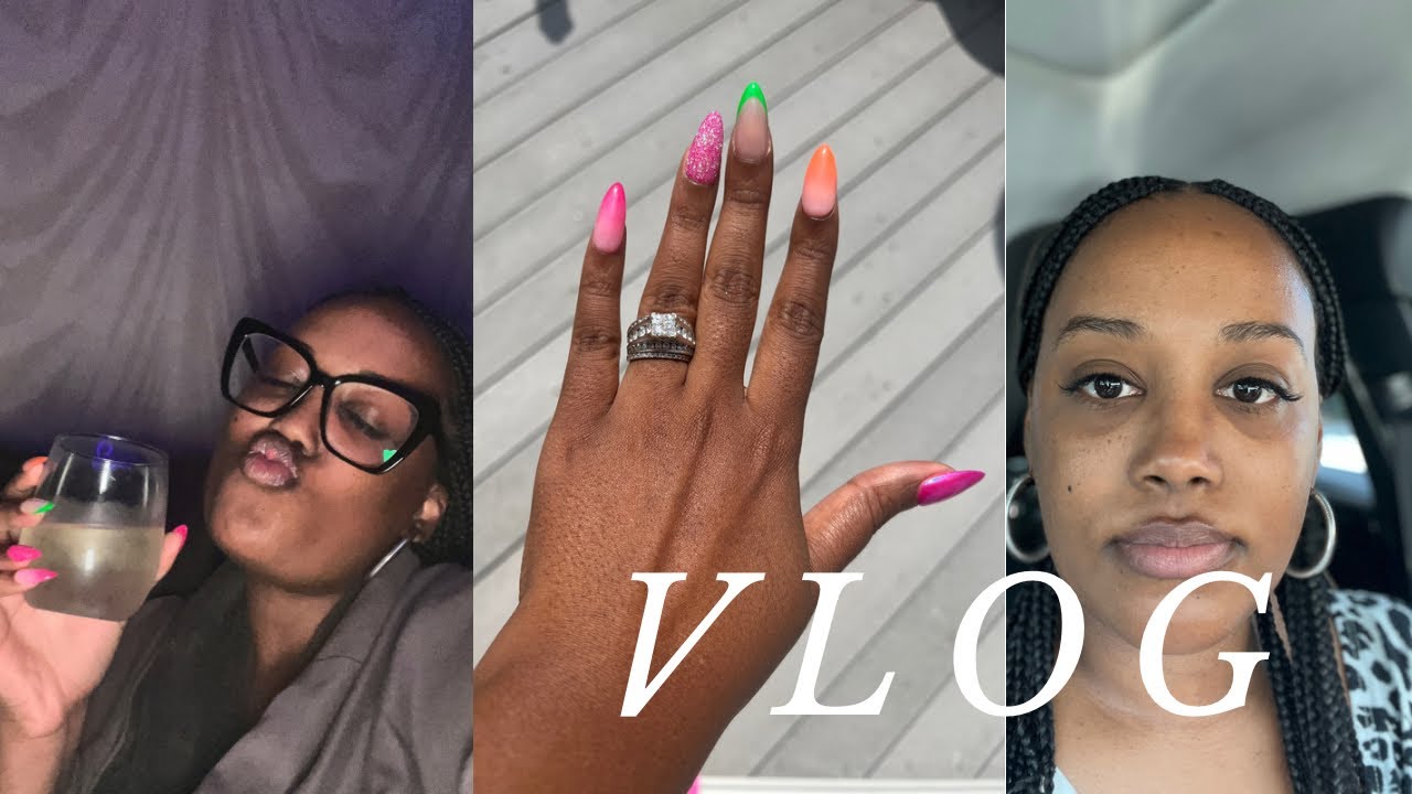 Vlog Vegas Nails My 1st Lash Appointment Hauls Youtube
