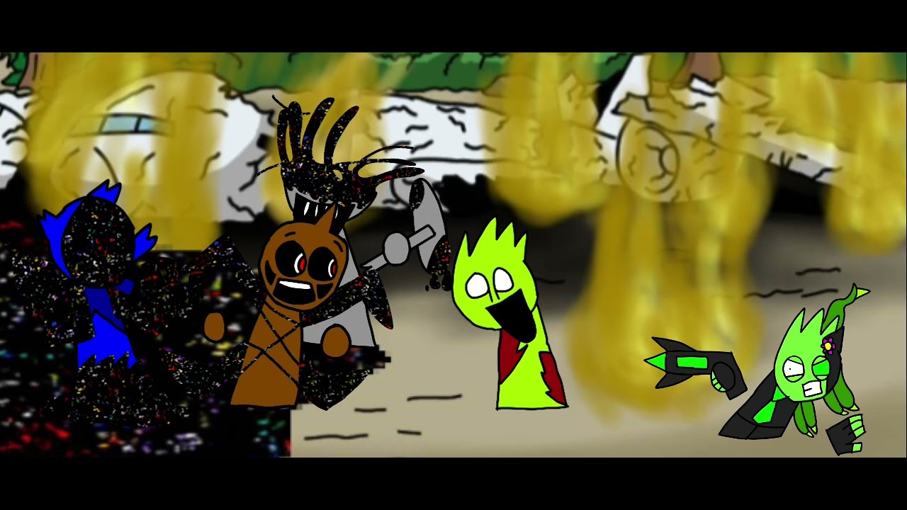 Fnf aftermath sprunki d side - YouTube