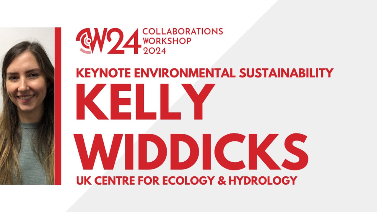CW24 Keynote 3: Environmental Sustainability - Dr Kelly Widdicks - YouTube