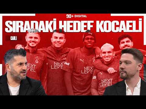 GÖZTEPE MAÇINDA NELER YAŞANDI? Galatasaray'da camia Kocaelispor maçına kilitlendi!