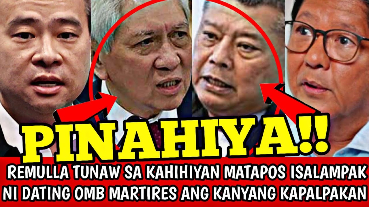 OMBUDSMAN REMULLA IYAK SA SOBRANG KAHIHIYAN! MARTIRES AT VILLANUEVA ...