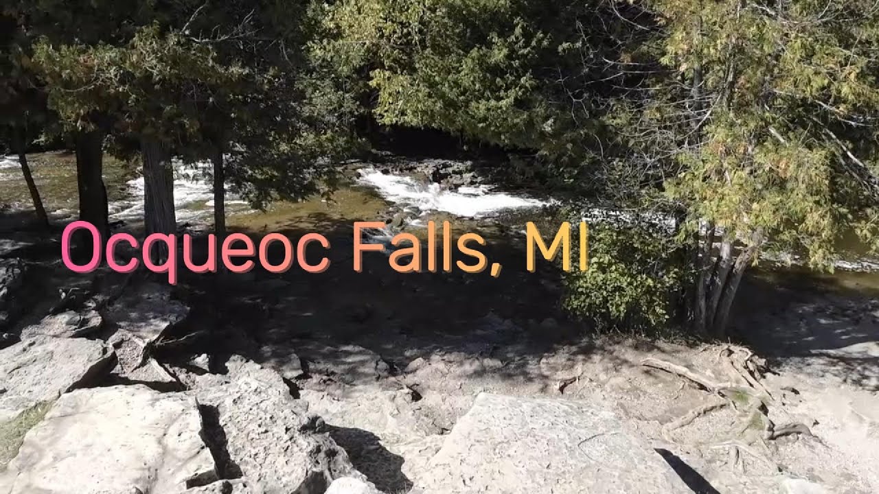 Ocqueoc Falls, Michigan - YouTube