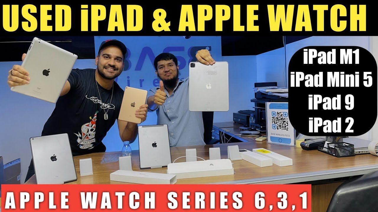 USED Apple iPad in DUBAI | iPad Pro M1 | iPad 9 | iPad mini 5 | USED ...