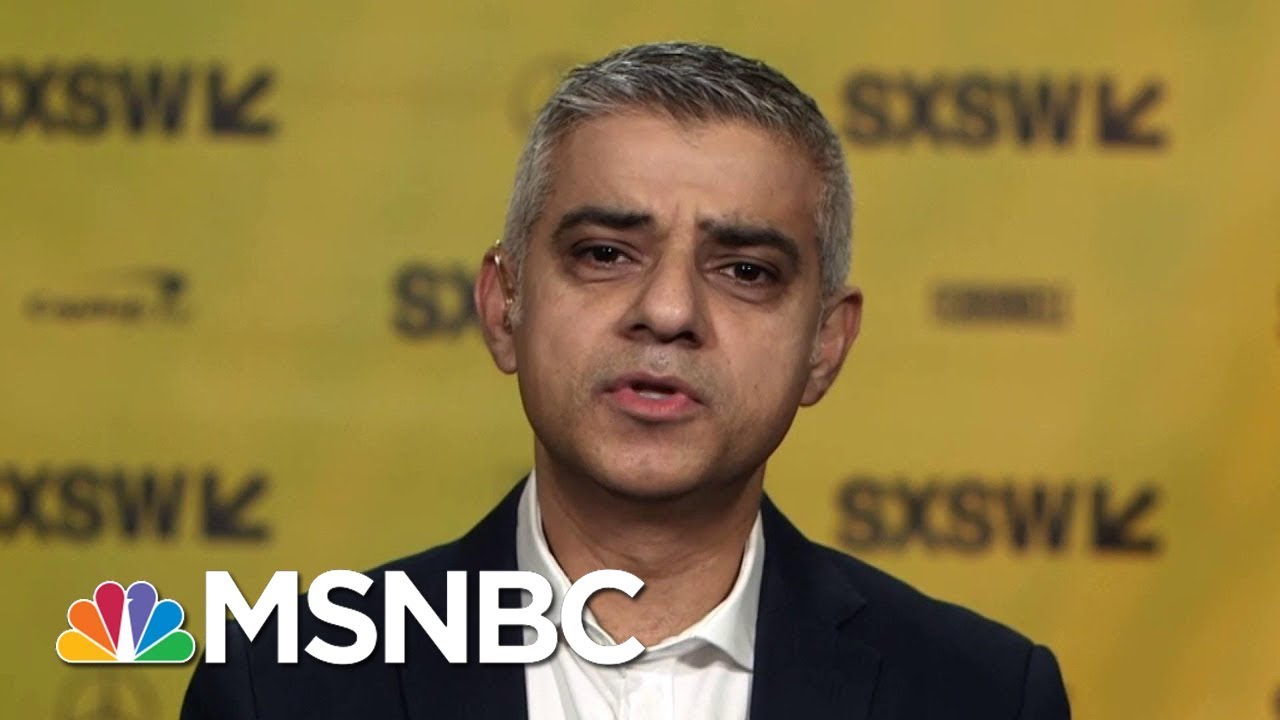 London Mayor Sadiq Khan Delivers Keynote At SXSW Festival | Morning Joe ...