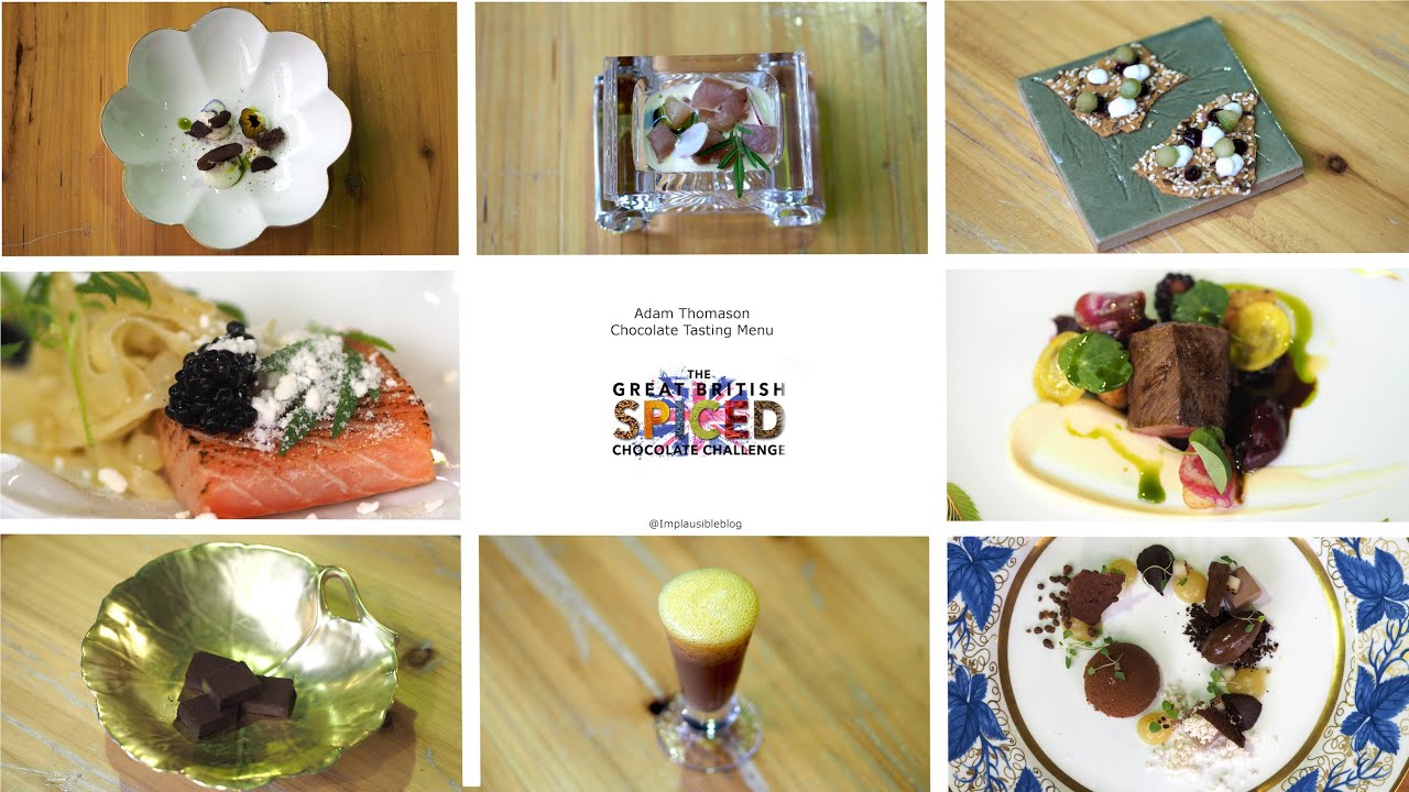 Chocolate Tasting Menu - YouTube