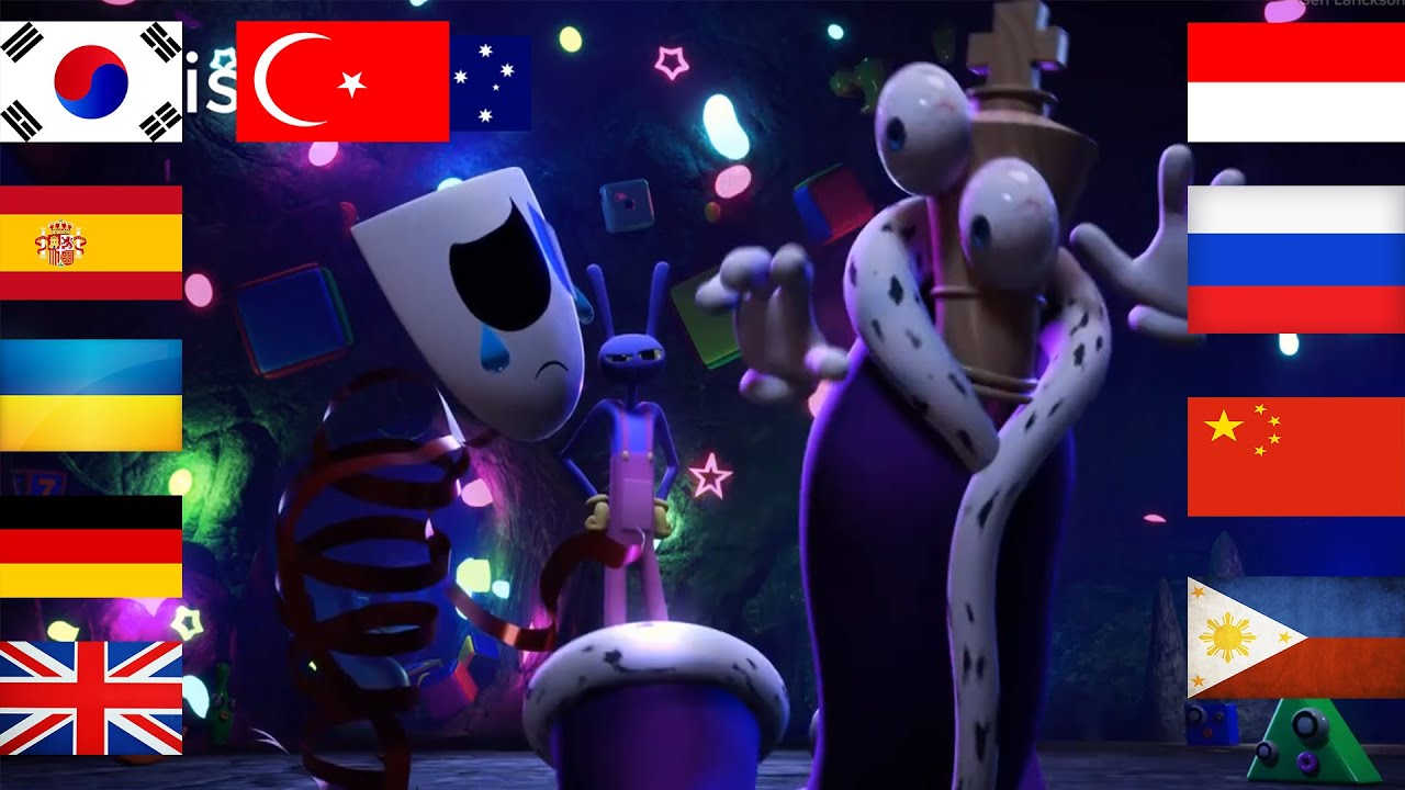 KINGER GETS SCARED IN DIFFERENT LANGUAGES - The Amazing Digital Circus ...