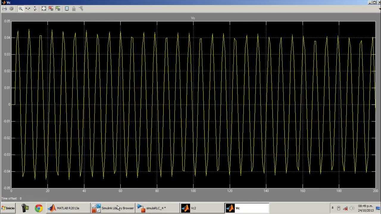 RLC con Simulink - YouTube