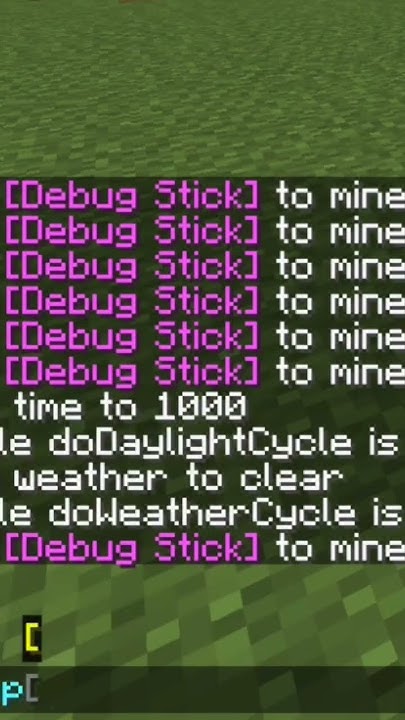 How to get a debug stick in minecraft || Minecraft - YouTube
