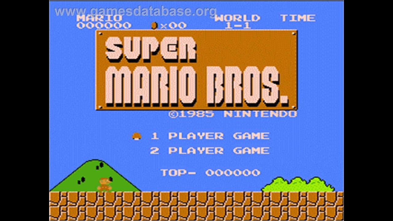 Super Mario Bros (NES Cartridge) (Analgue NT Mini) (Full Play Through ...