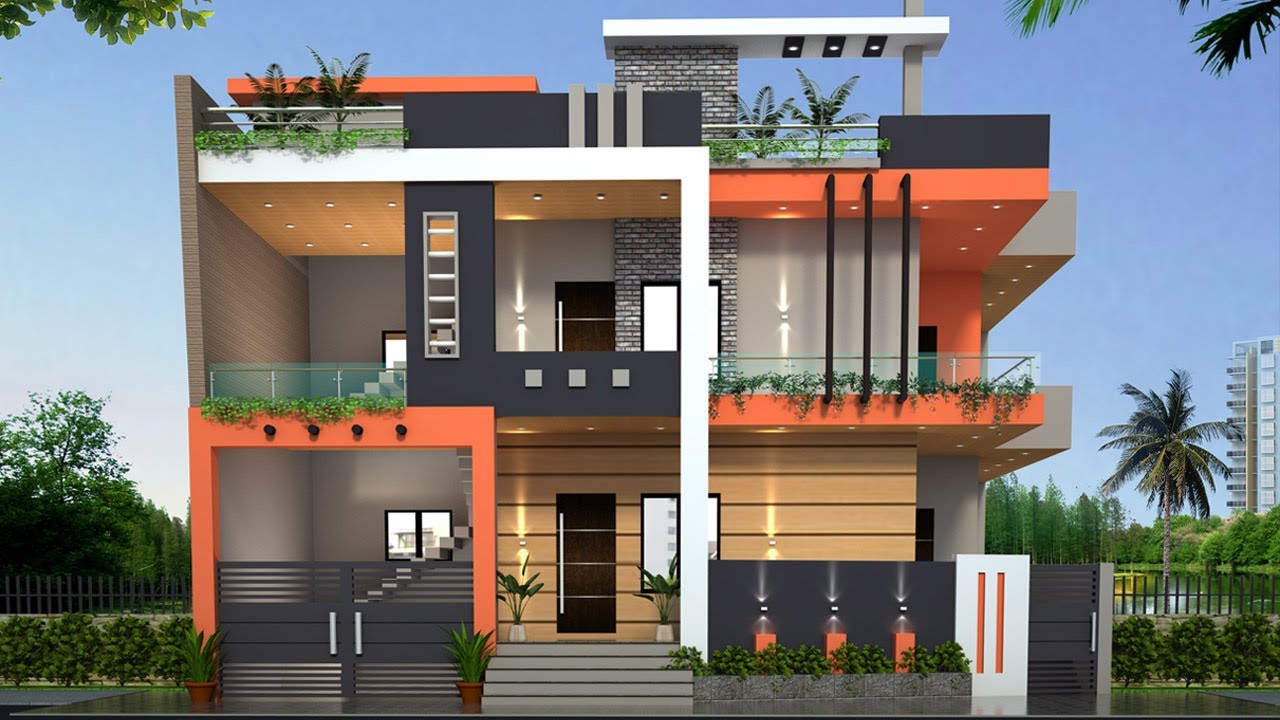 45X40 Walkthrough House Design 3BHK ! 3D Walkthrough ! House Design ...