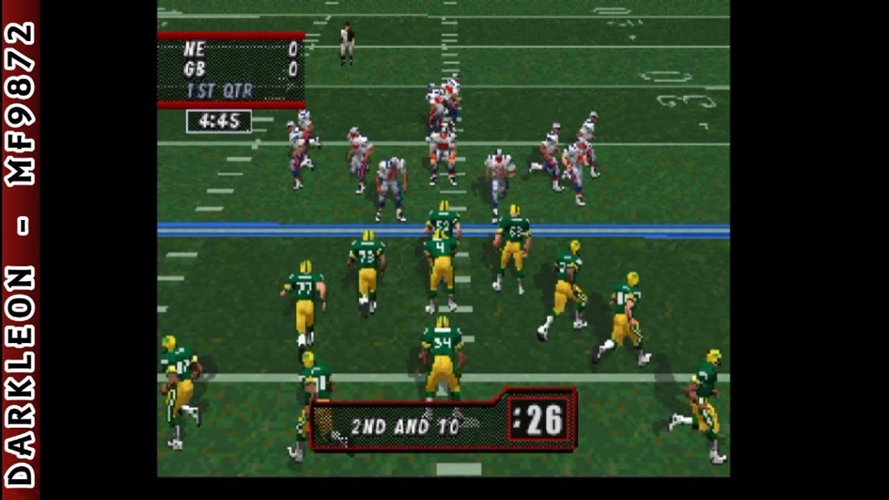 Sega Saturn - Madden NFL 98 (1997) - YouTube
