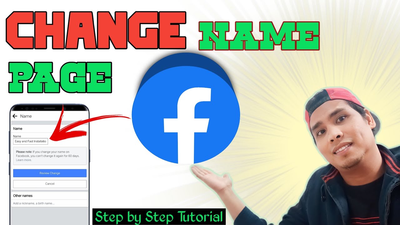Paano Palitan ang Pangalan ng FACEBOOK PAGE? | How to Change Name on FB ...