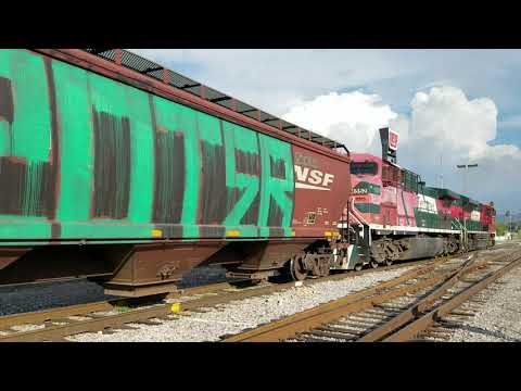 FXE 4118, 4552, 4511 y FSRR 4831 En un Granelero GP - YouTube