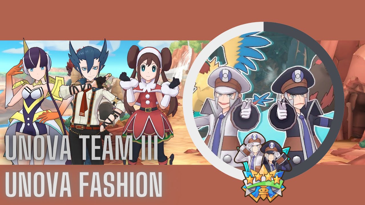Unova Team III - Unova Fashion | Story Event: All Aboard the Victory ...