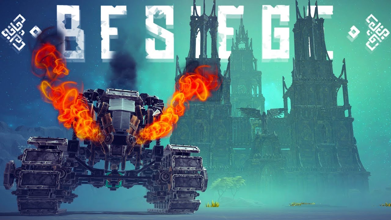 Besiege Gameplay - The Running Bull Tank - The Best Multiverse Levels ...