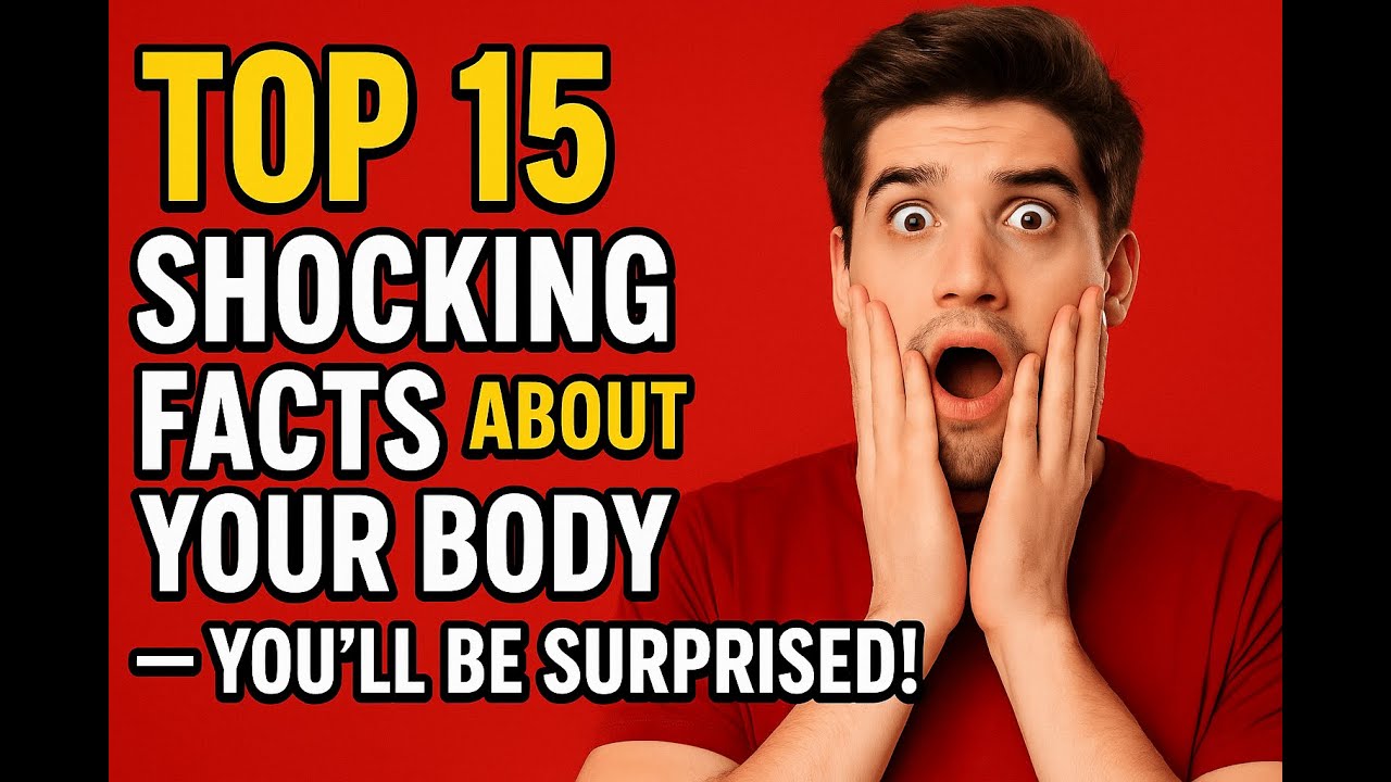 Top 15 Shocking Facts About Your Body — You’ll Be Surprised! - YouTube
