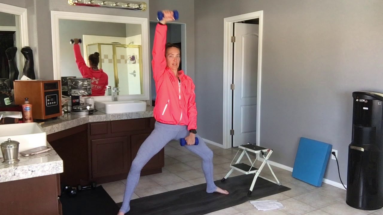 Barre with Chair/stool 50 min 5/1 - YouTube