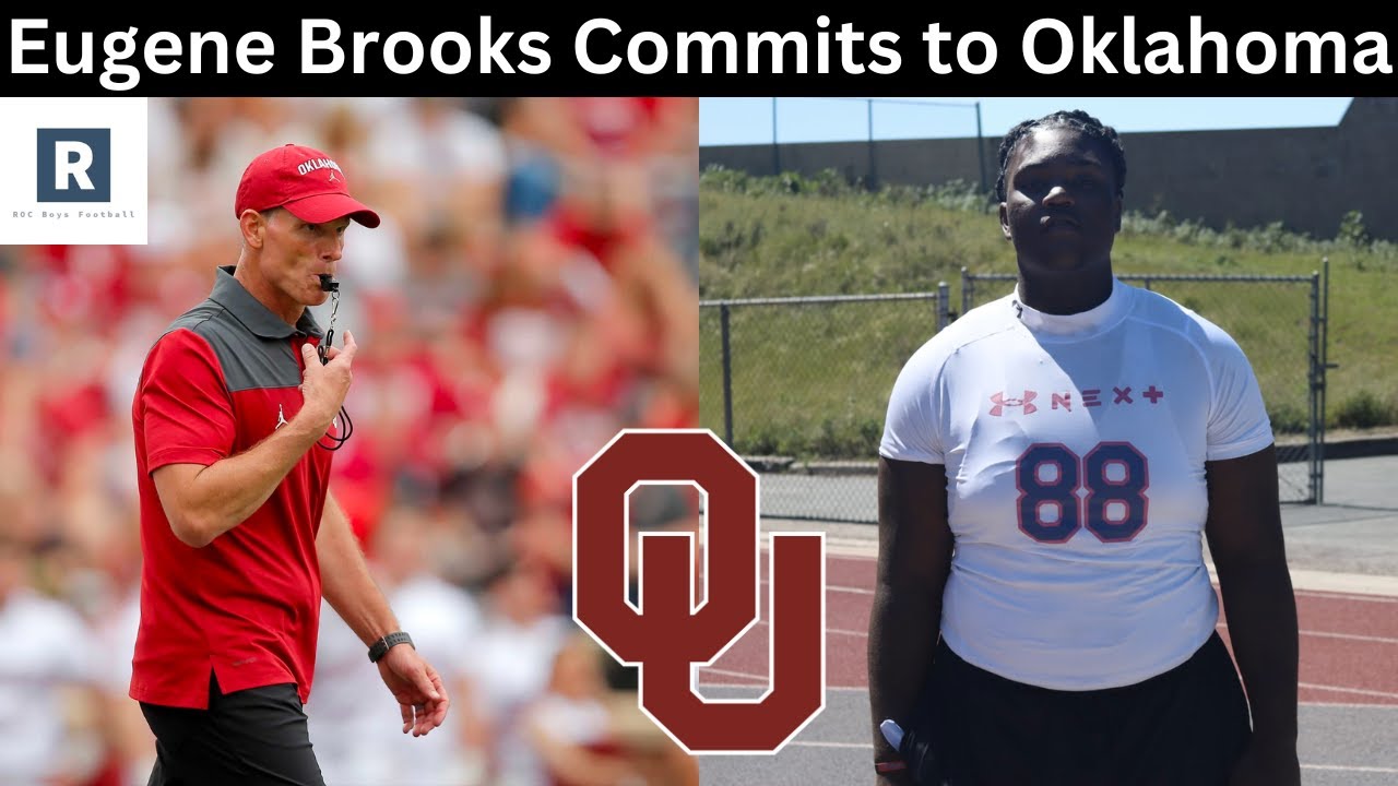 Eugene Brooks Commits to Oklahoma | Bill Bedenbaugh With a Sneaky Good ...
