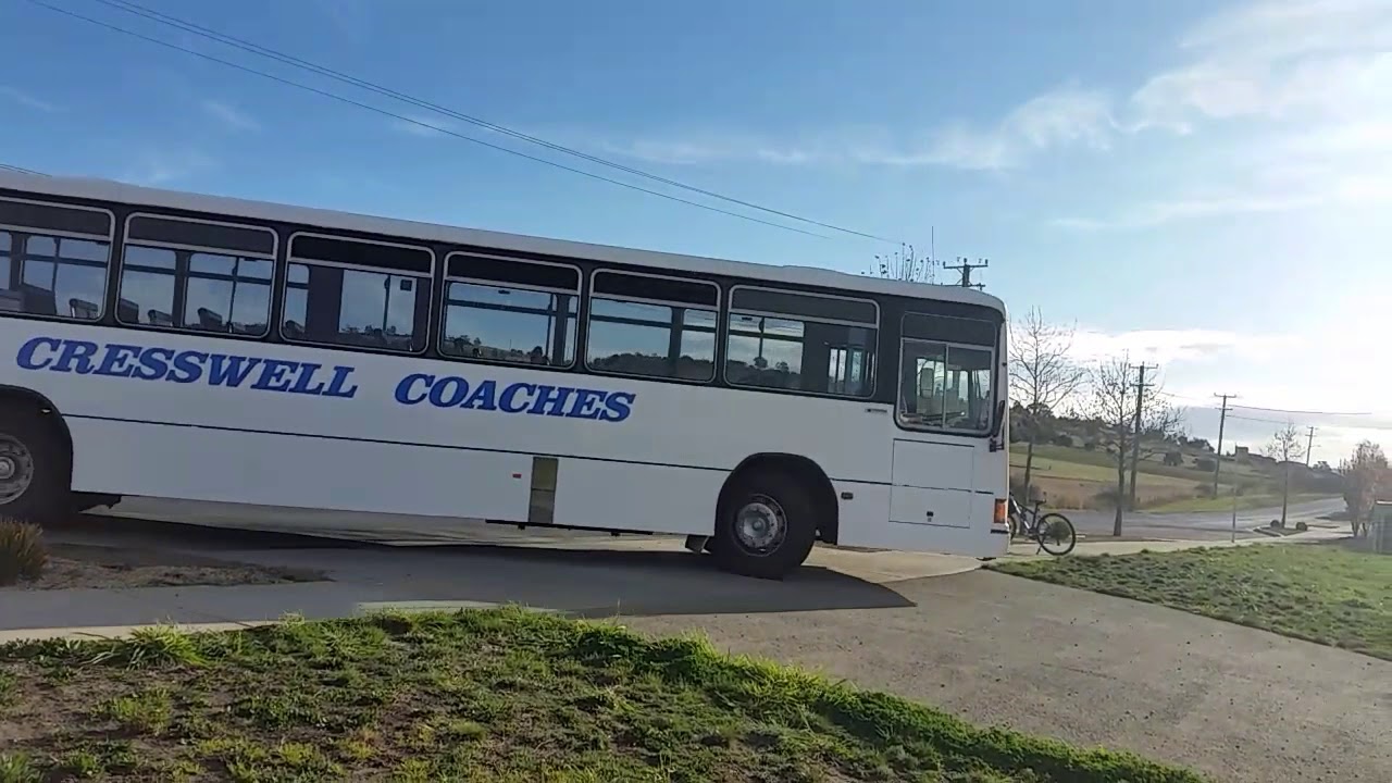 Cresswell coaches No4 mercedes-benz OH1418 Custom Coaches "510" - YouTube