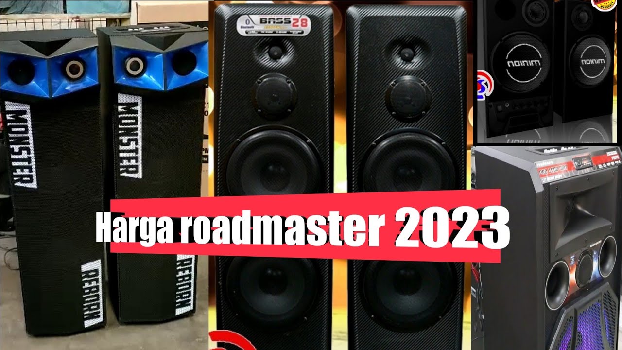 harga speaker aktif roadmaster terbaru 2023 - YouTube