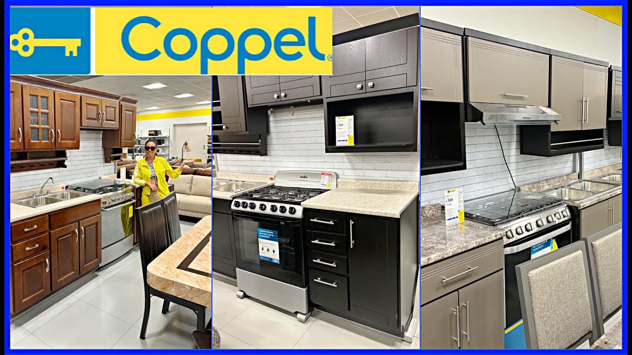 COCINAS INTEGRALES EN COPPEL 👌💙 SUPER BONITAS 😍 - YouTube