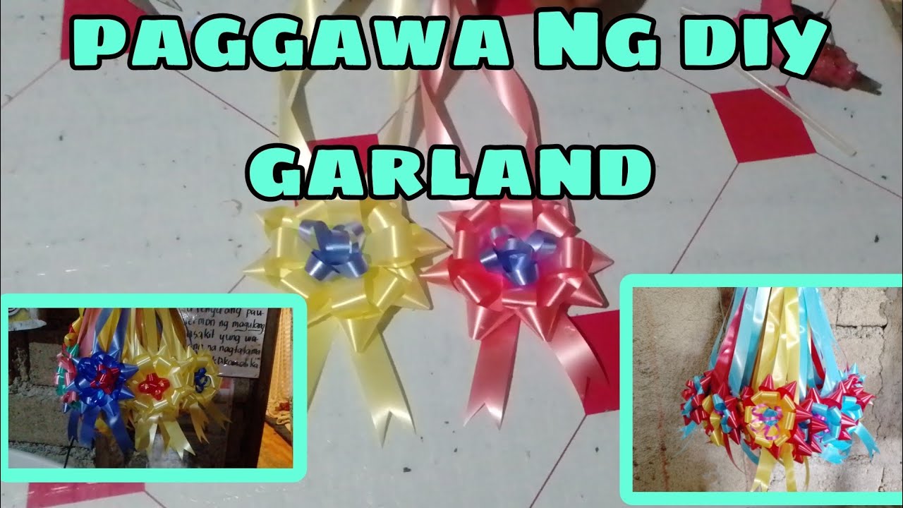 Paano Ba Gumawa Ng DIY Garland or Graduation lei @analysjourney - YouTube
