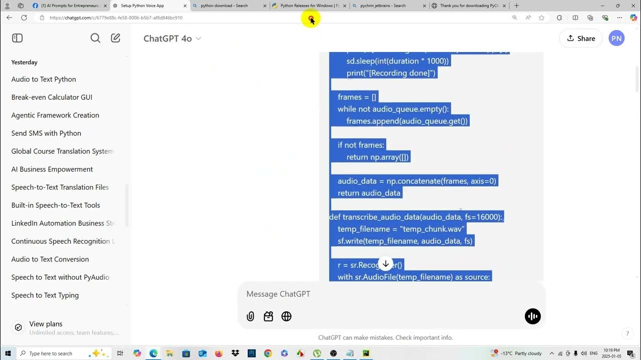 Demo of installation of Python and Pycharm - YouTube