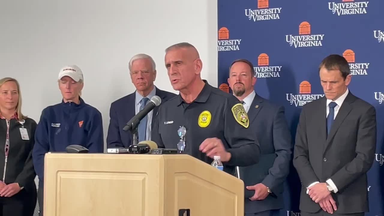 UVA chief of police Tim Longo shares details on Sunday’s shooting - YouTube