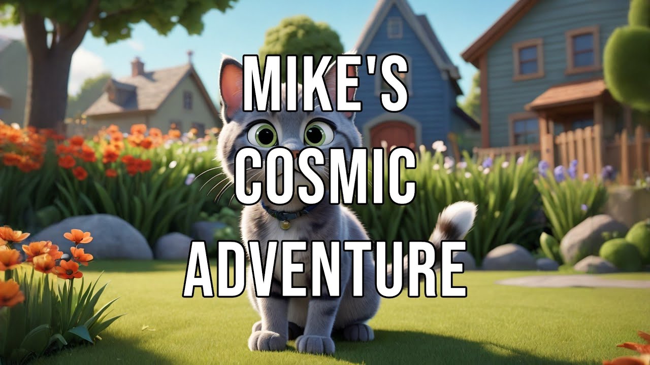 Mike the cat travels to space - YouTube