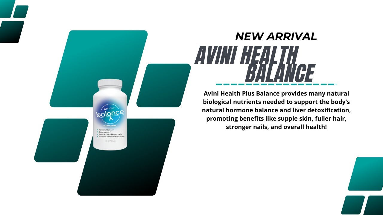 An Introduction to Avini Health Plus Balance - YouTube