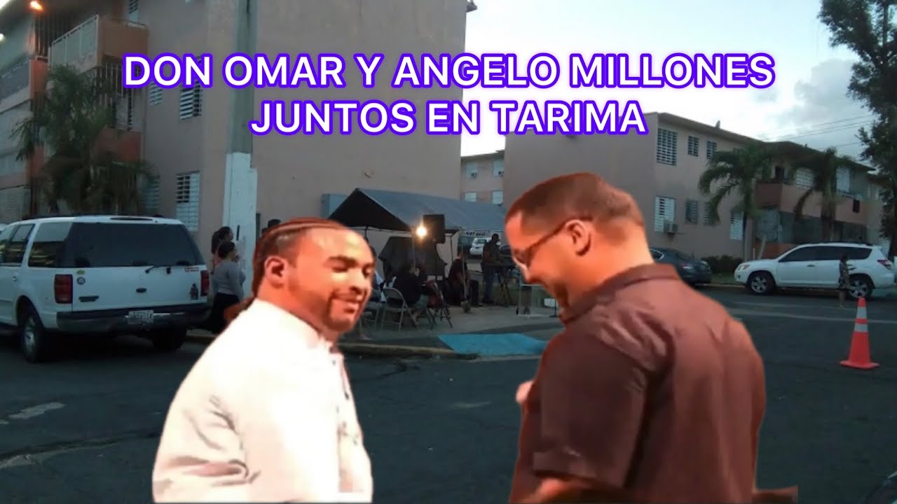 “ANGELO MILLONES” EN TARIMA Y DON OMAR TIRÁNDOLE A HÉCTOR EL FATHER EN ...
