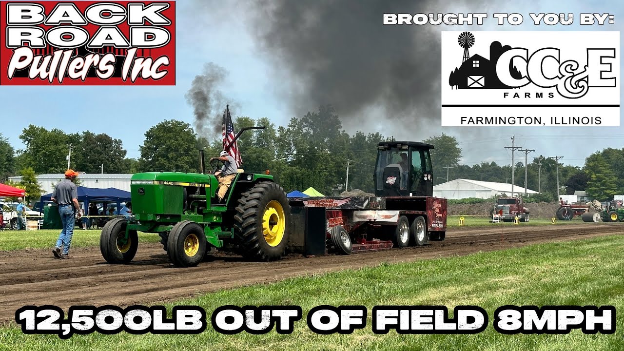 12,500lb Out of Field 8MPH - Corn Daze Festival - Minier, IL - YouTube