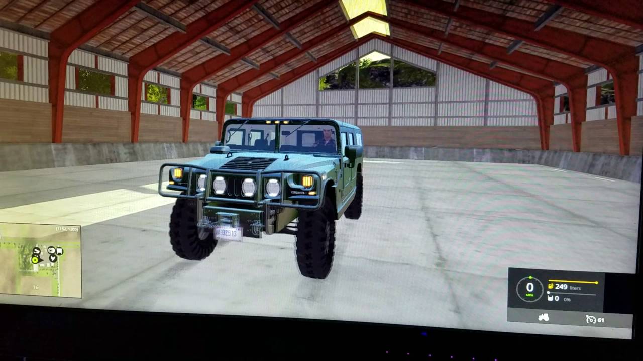 Hummer H1 Alpha with LED Lights - YouTube