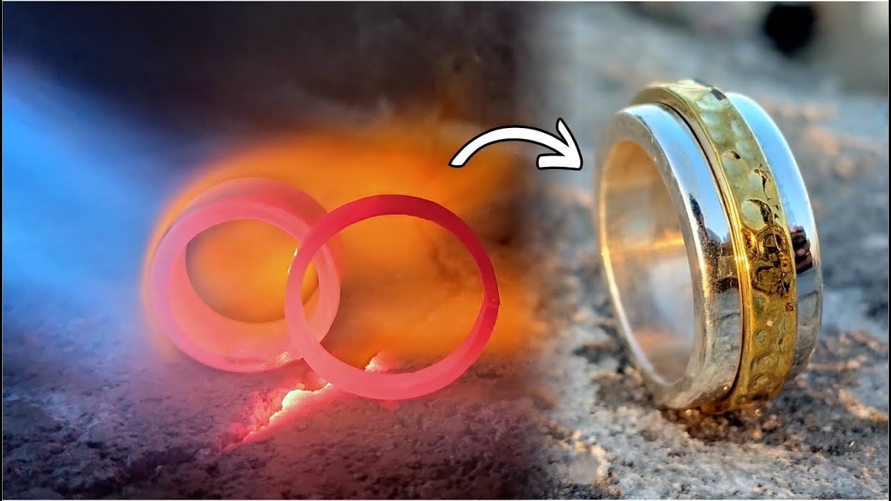 How to make a silver spinner ring?Silver Ring-Handmade Jewellery ...