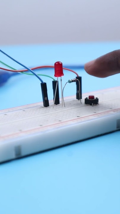 Arduino Beginners Tutorial | EP 3 | LED Control With Pushbutton | Learn With Coders Cafe - YouTube