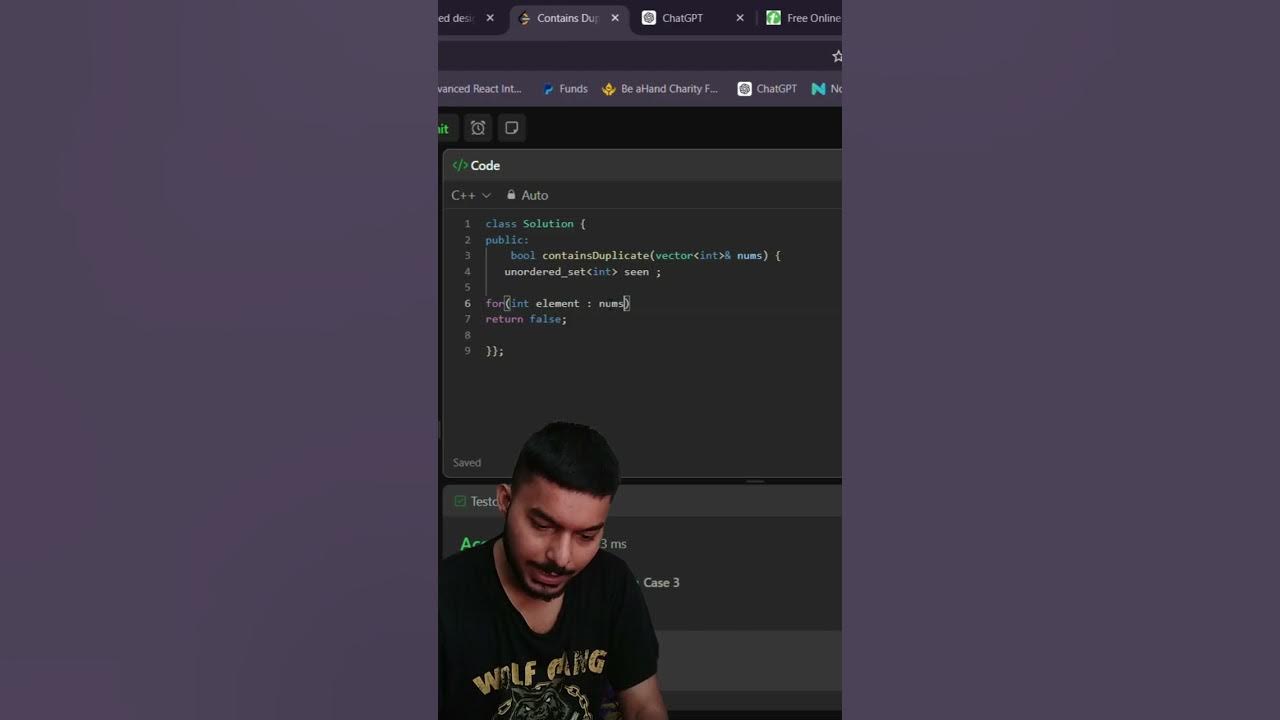 Finding #sameer from #array #2 #dsa #leetcode #coding #shorts #yt || @Swiftsnipp @ezsnippat ...