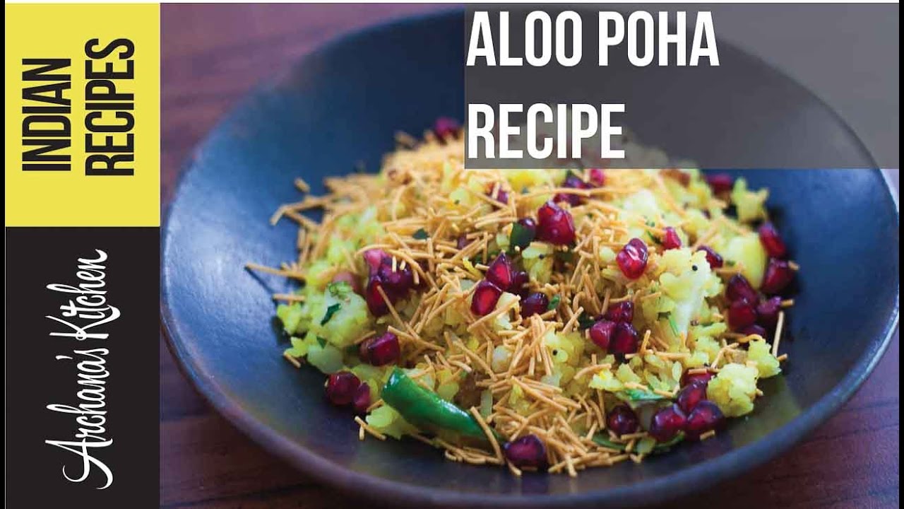 Aloo Poha - Breakfast Recipes by Archana's Kitchen - YouTube