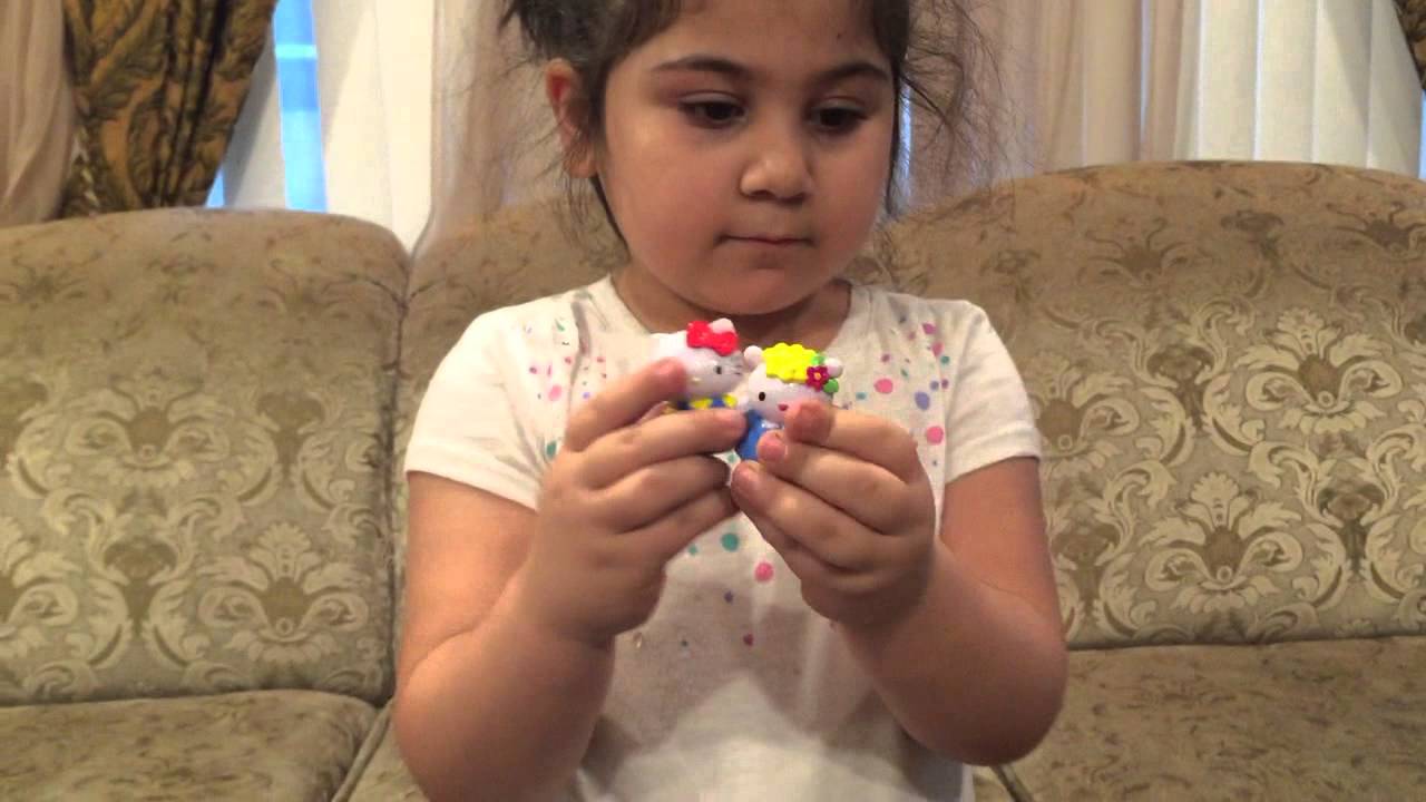 Hello Kitty School Bus & Classroom Playset With Six Figures - YouTube