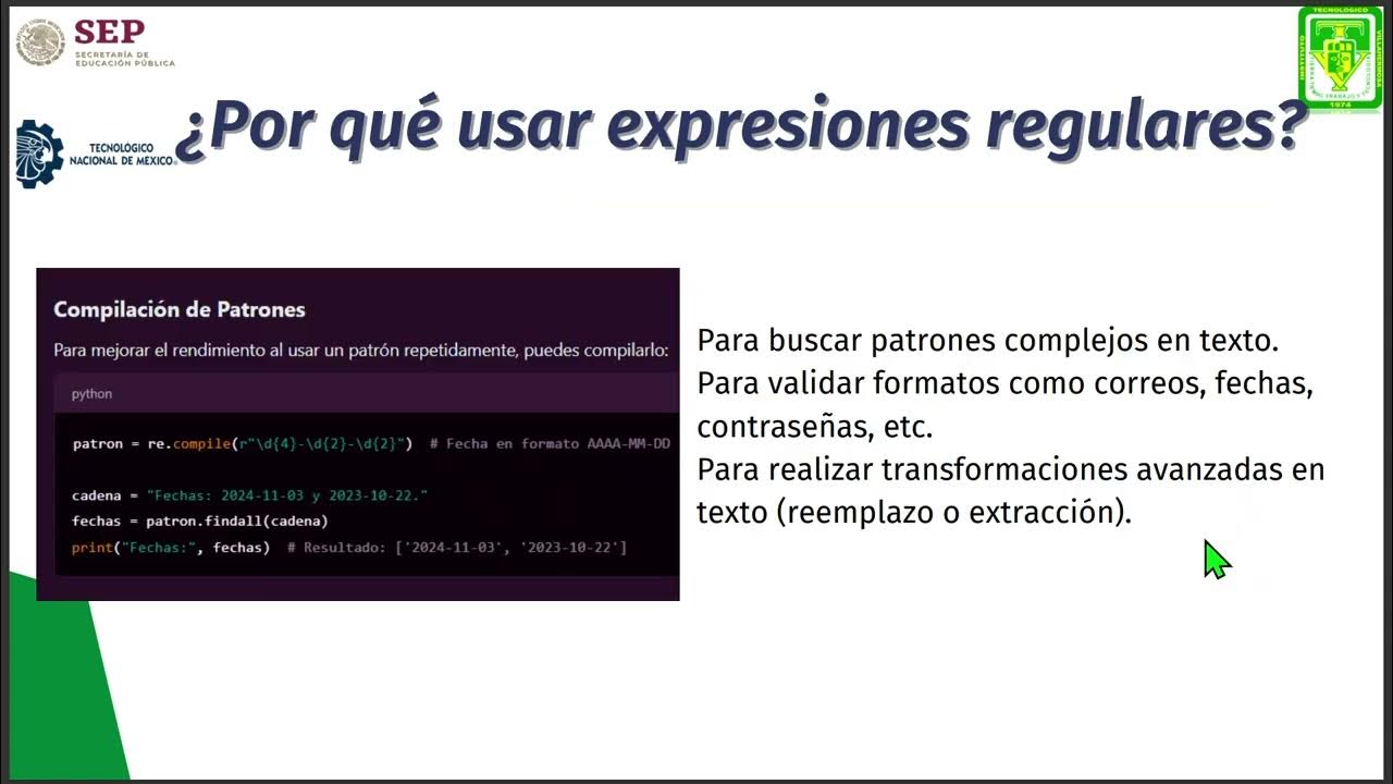 EXPRESIONES REGULARES EN PYTHON - YouTube