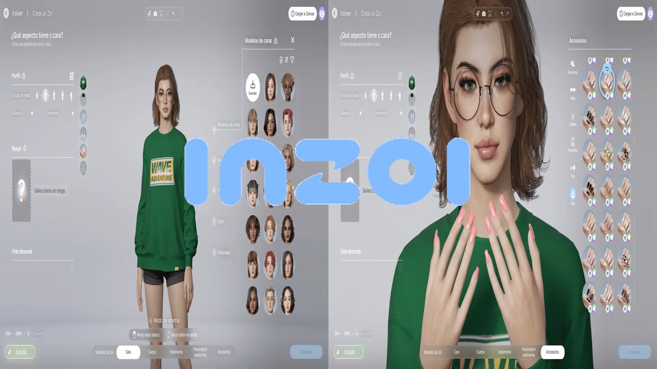 Inzoi Characters: NEW GAMEPLAY Character Creations (I CREATE a Young ...