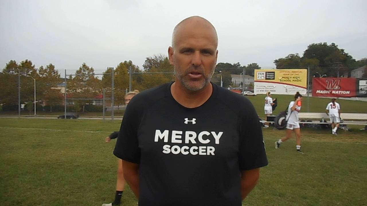 Mercy soccer coach Doug Pryor 09/20/16 - YouTube