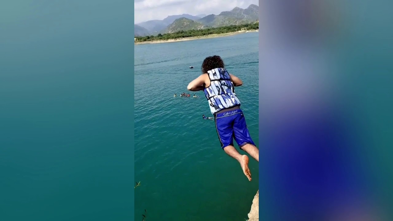 40 Feet High Jump(Cliff Diving) #KhanpurDam #IslamabadVlog - YouTube