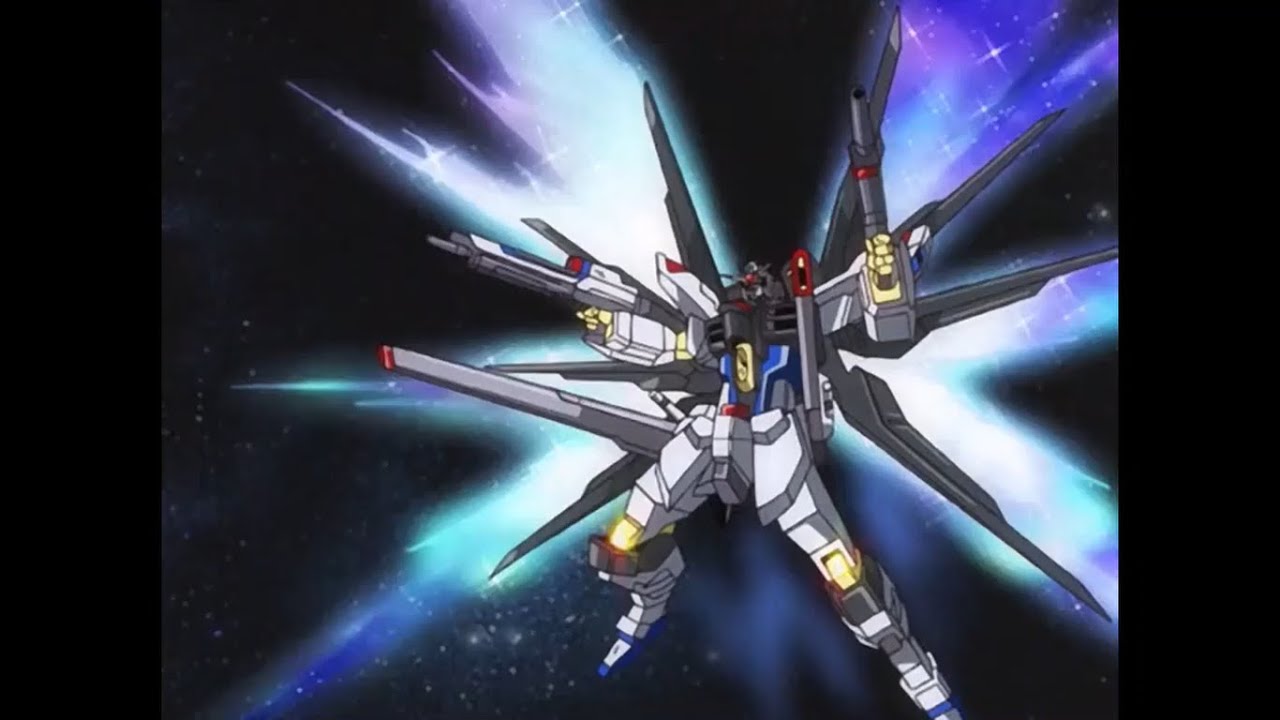 Strike Freedom Gundam's First Launch (Original Version) - YouTube