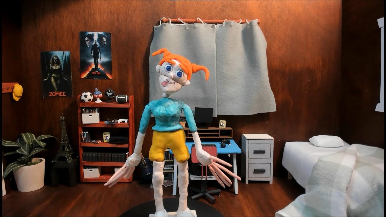 Making 'Erica' — a claymation puppet for Cocky Me - YouTube