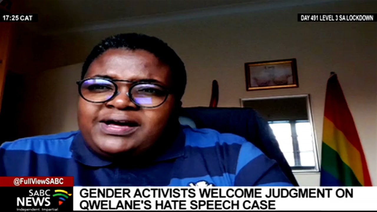 Gender activists welcome judgment on Qwelane's hate speech case: Steve ...