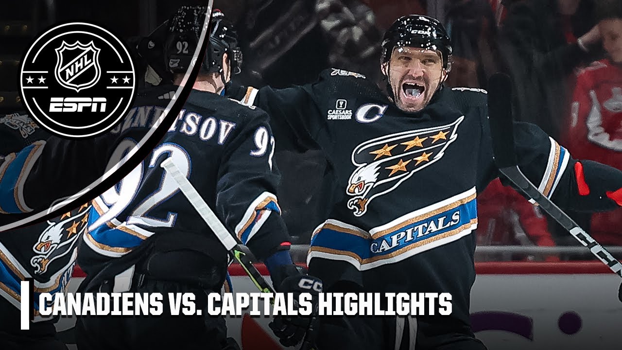 Montreal Canadiens vs. Washington Capitals | Full Game Highlights - YouTube