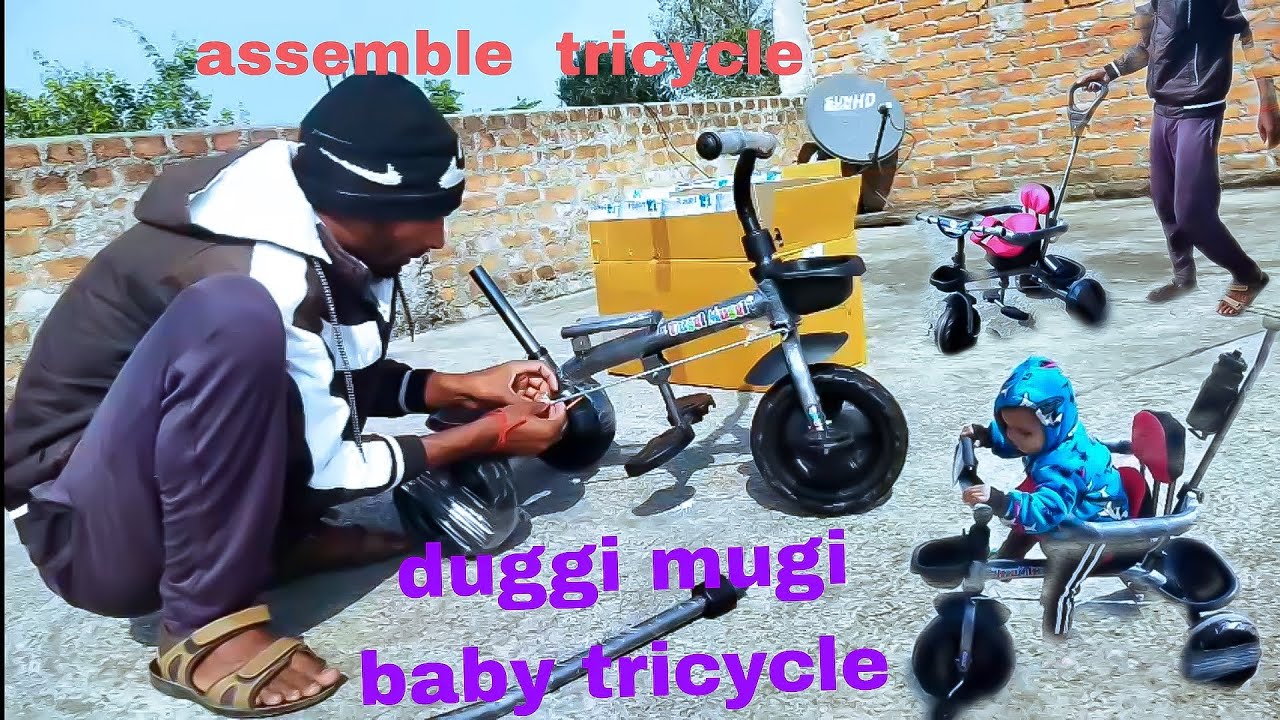 duggi muggi cycle #babytricycle#childcycleassemble#duggimuggi - YouTube