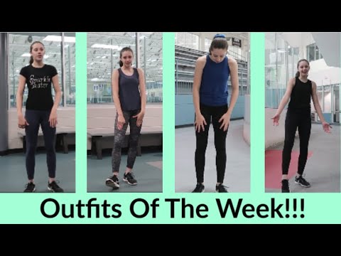 ★My Weekly Practice Outfits!!!★ - YouTube